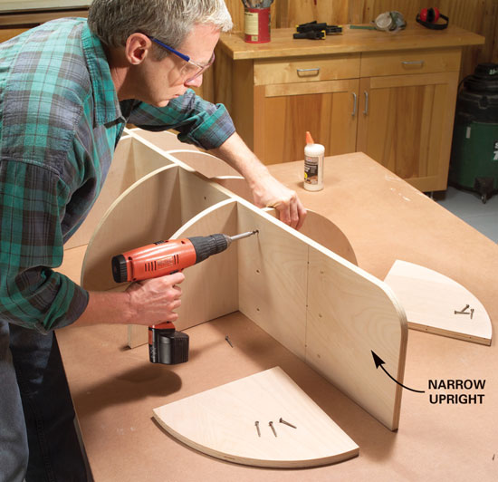 AW Extra - Small Parts Carousel | Popular Woodworking