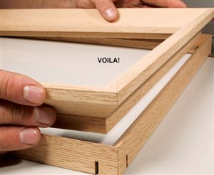 Tablesaw Picture Frame | Popular Woodworking