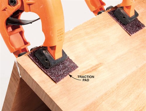 Clamp Traction Pads | Popular Woodworking