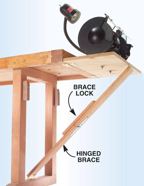 Hideaway Tool Stand | Popular Woodworking