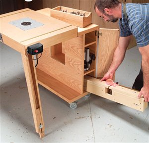 Mobile Router Center | Popular Woodworking