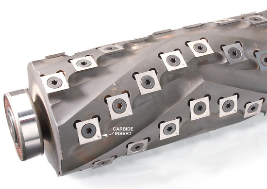 Carbide Cutterheads for Jointers | Popular Woodworking