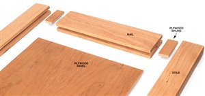 AW Extra - Slot & Spline Paneled Door | Popular Woodworking