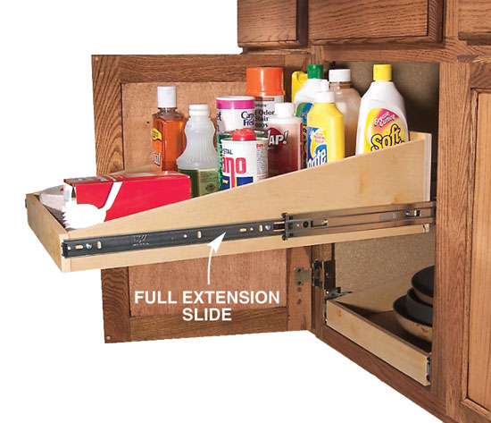 AW Extra 12/27/12 - 10 Easy Ways to Add Roll-Outs | Popular Woodworking