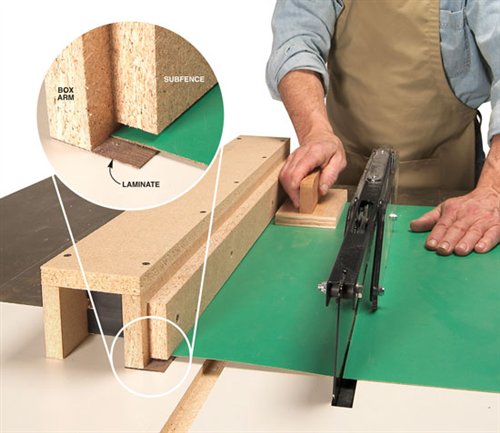 Rip Fence for Plastic Laminate | Popular Woodworking