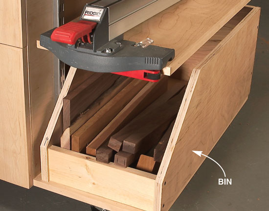 Tablesaw Storage Cabinet | Popular Woodworking