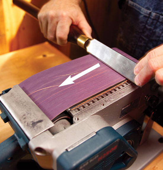 Reshaping the Skew Chisel | Popular Woodworking