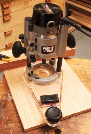 Laser-Guided Router Base | Popular Woodworking