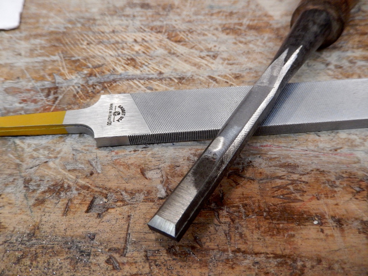 Rehabilitating a Broken Chisel | Popular Woodworking