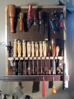 A Chisel Rack for a Peg Board Tool Cabinet, Part 3 | Popular Woodworking