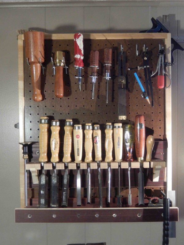 A Chisel Rack for a Peg Board Tool Cabinet, Part 3 | Popular Woodworking