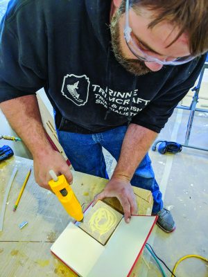 Hidden Door Bookcase: Book Lock | Popular Woodworking