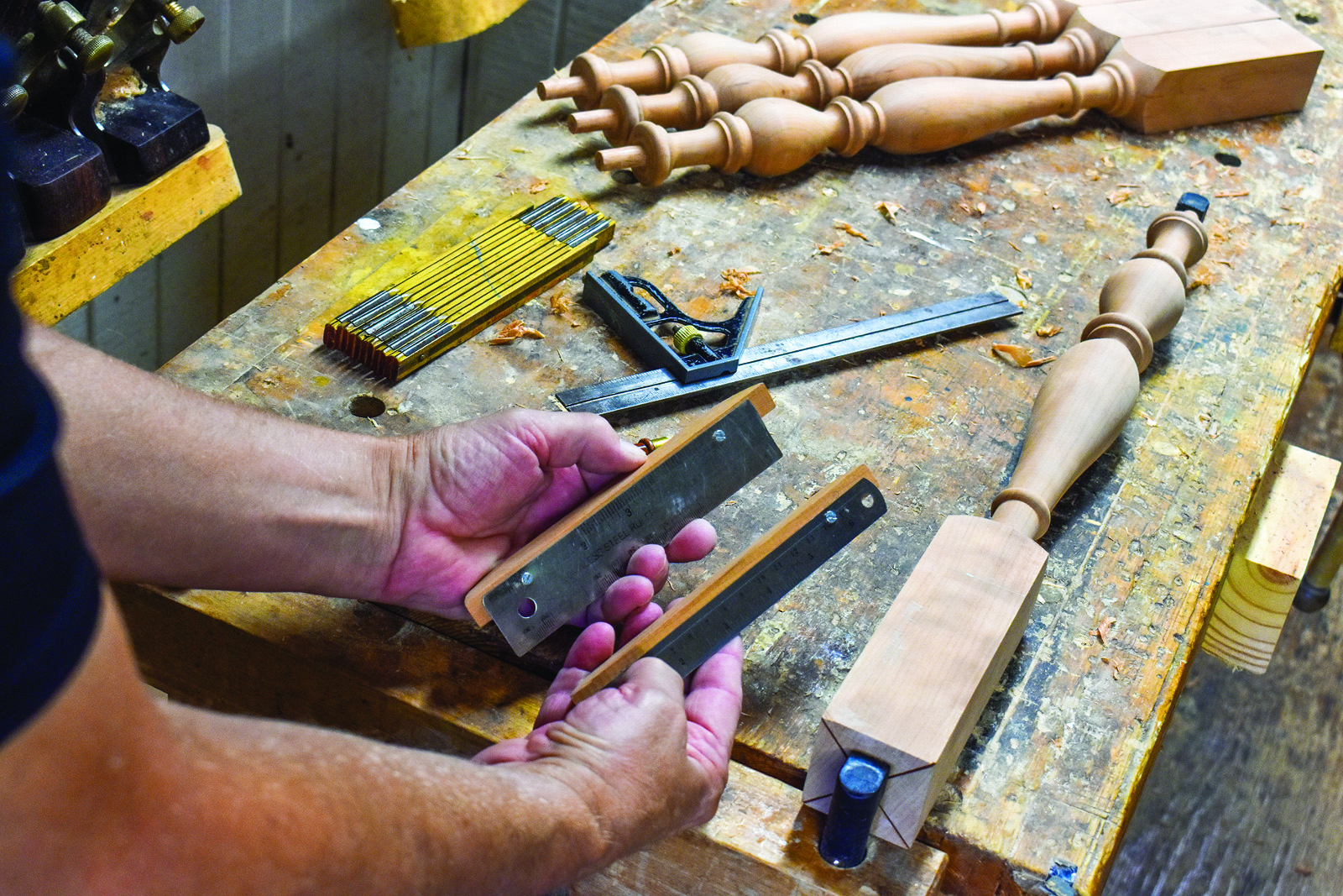 William & Mary Table with Drawer | Popular Woodworking