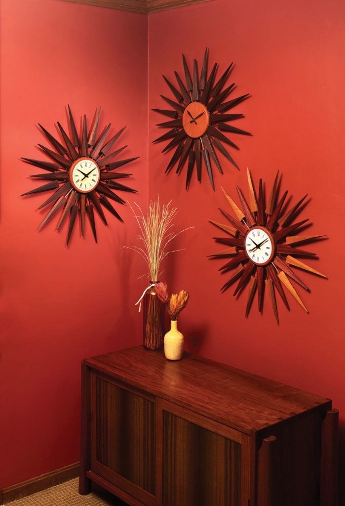 Sunburst Wall Clock | Popular Woodworking