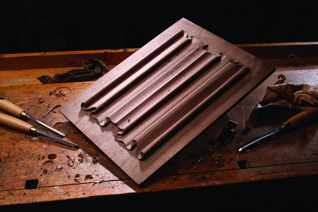 Carve a Classic Linenfold Panel | Popular Woodworking