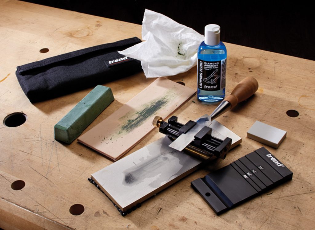 Trend Diamond Whetstone Honing & Polishing Kit | Popular Woodworking