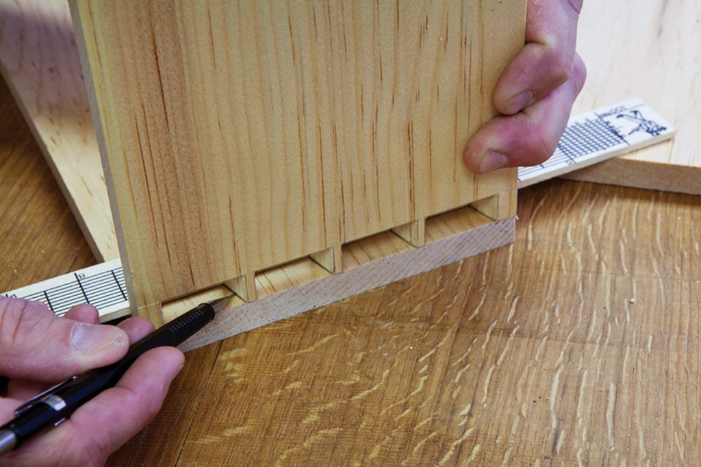 Dovetail Ruler Trick | Popular Woodworking