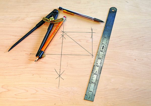 Use A Compass For Layout | Popular Woodworking