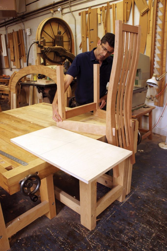 Slat-back Chair | Popular Woodworking