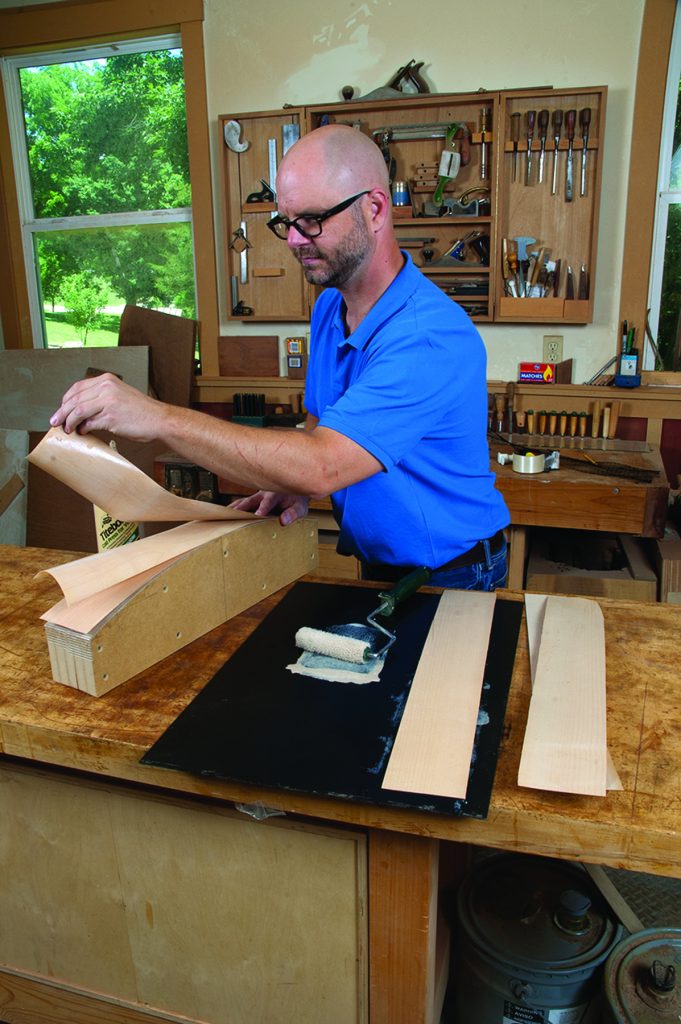 Bow-front Entry Table | Popular Woodworking