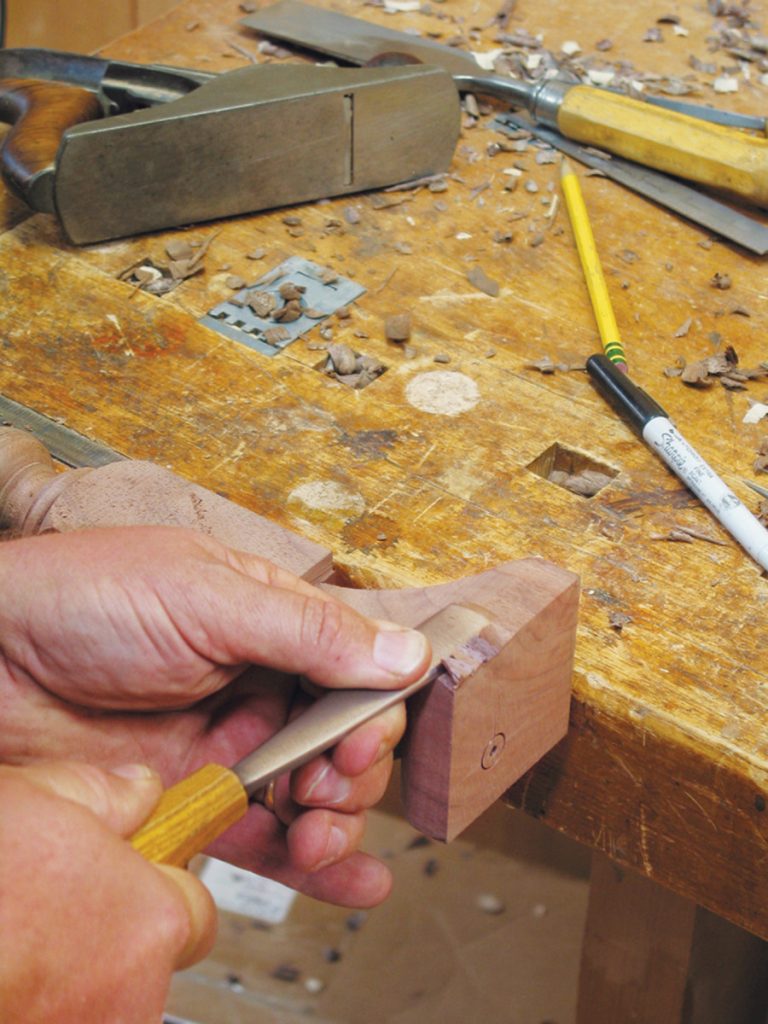 Carving Spanish Feet | Popular Woodworking