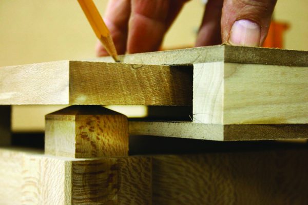 Arts & Crafts Through-tenons | Popular Woodworking