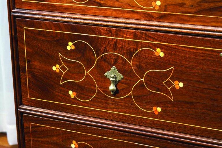 Line & Berry Chest of Drawers | Popular Woodworking