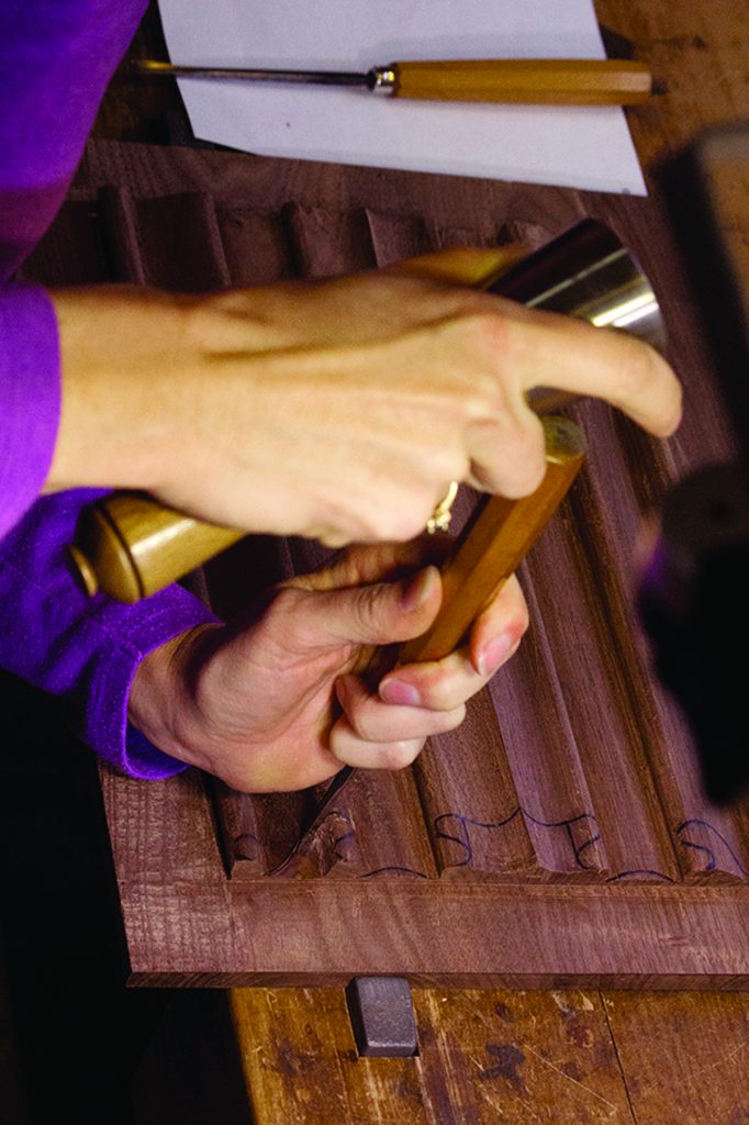 Carve a Classic Linenfold Panel | Popular Woodworking