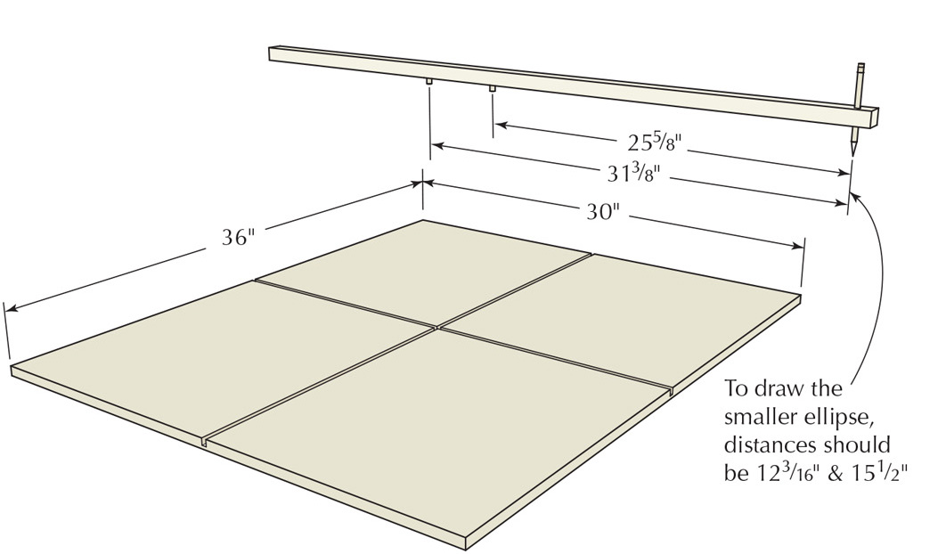 Arch Table | Popular Woodworking