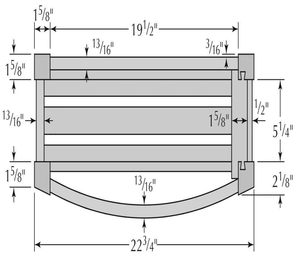 Bow-front Entry Table | Popular Woodworking