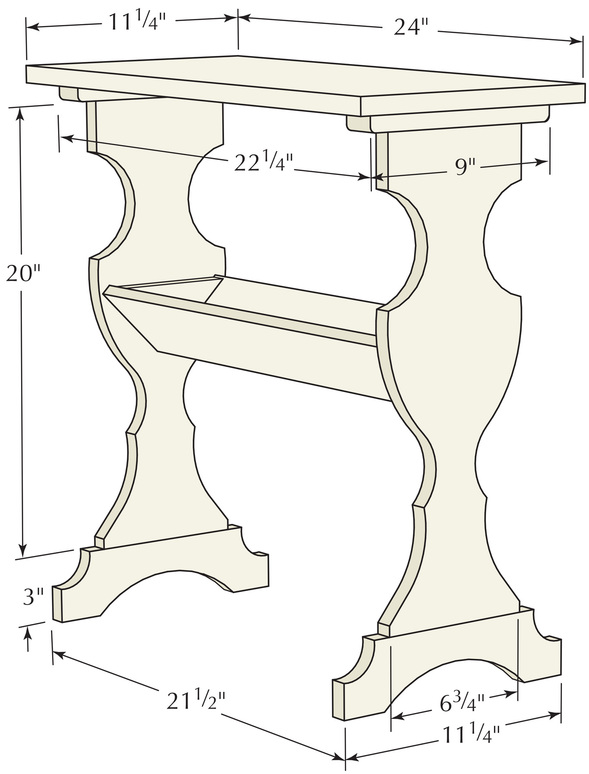 Victorian Side Table | Popular Woodworking