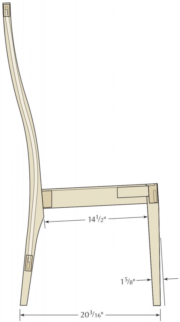 Slat-back Chair | Popular Woodworking