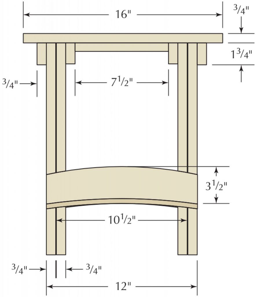 Folding Stool | Popular Woodworking