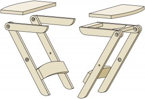 Folding Stool | Popular Woodworking