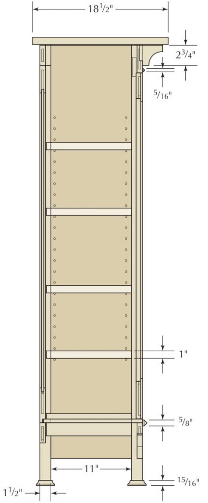 Arts & Crafts Bookcase | Popular Woodworking