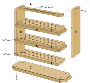 Router Bit Caddy | Popular Woodworking
