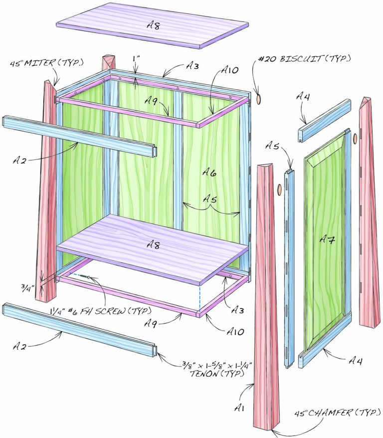 Distinctive Tool Cabinet | Popular Woodworking