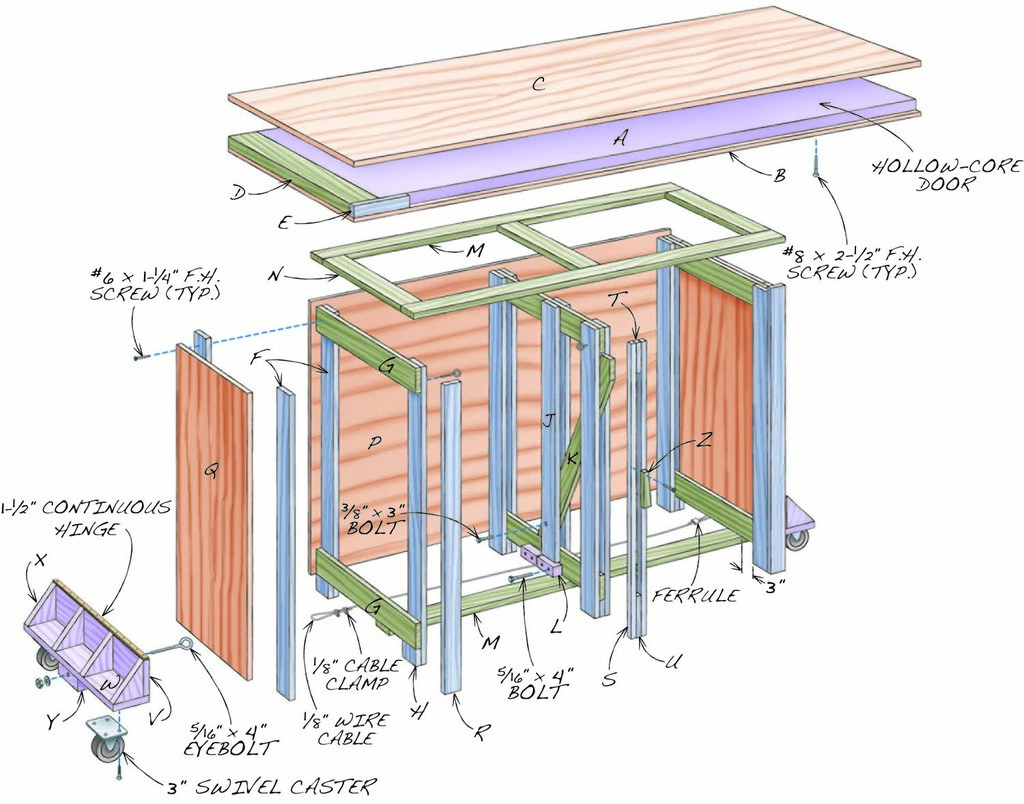 Power Tool-Friendly Bench | Popular Woodworking