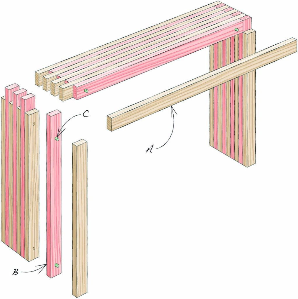 Finger-Joint Table | Popular Woodworking