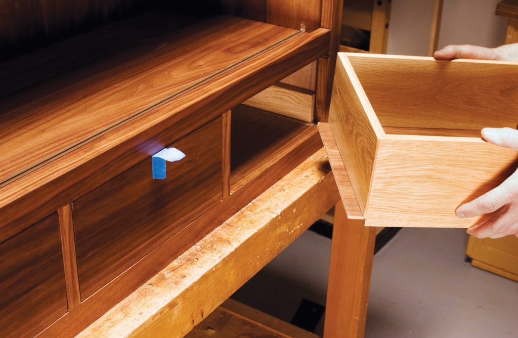 Sliding Door Bookcase | Popular Woodworking