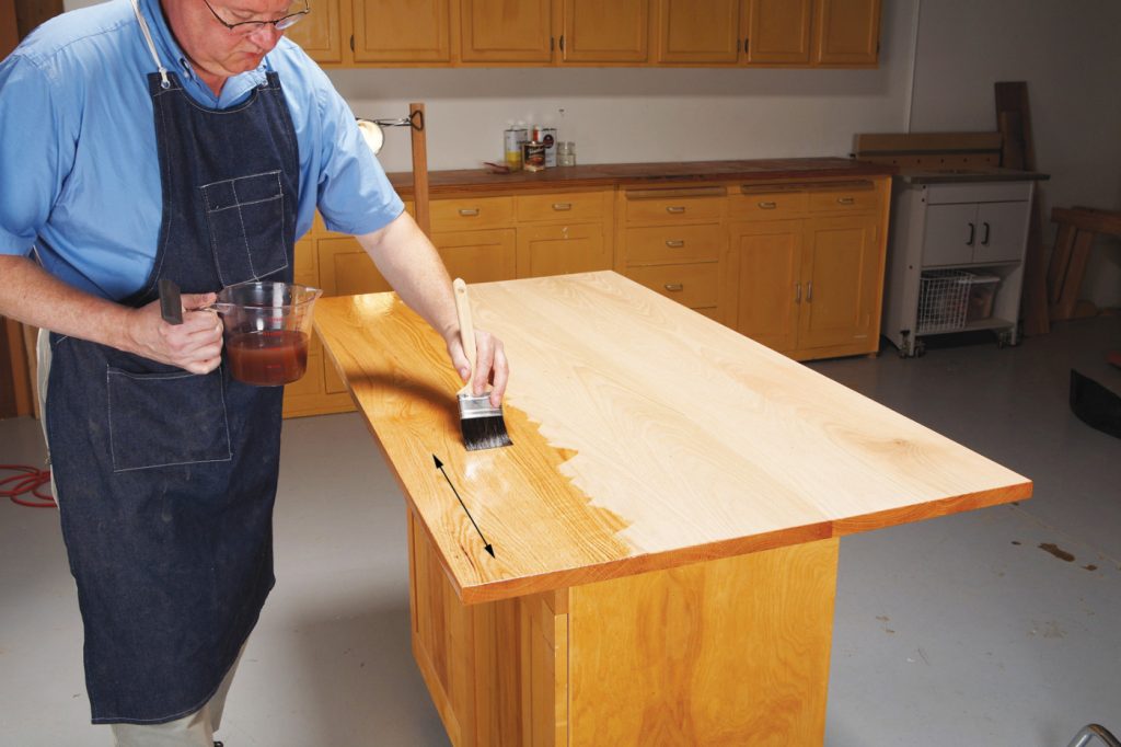 Brush a Tabletop | Popular Woodworking