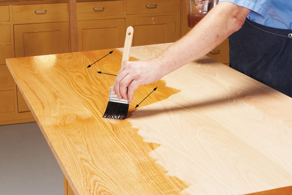 Brush a Tabletop | Popular Woodworking