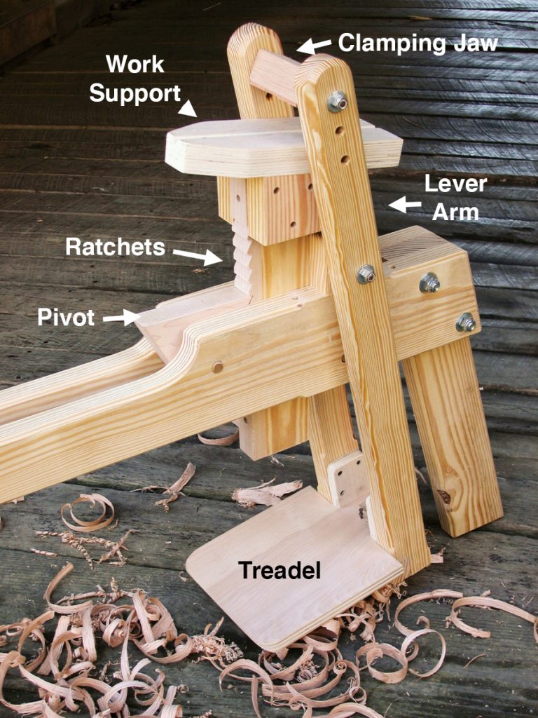 Modern Shaving Horse | Popular Woodworking
