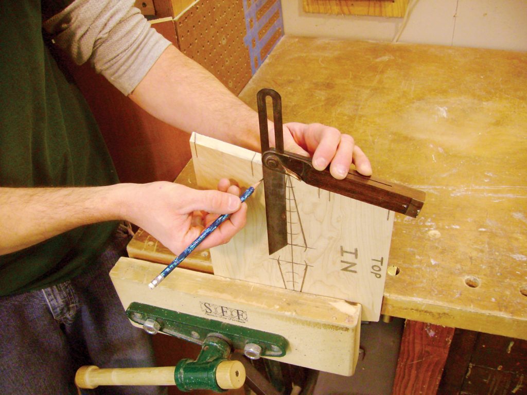 How To Lay Out Compound Angle Dovetails | Popular Woodworking