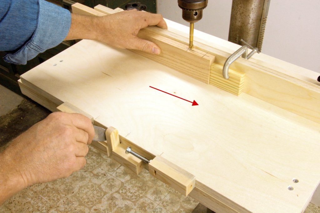 Drill Press Mortising Fixture | Popular Woodworking