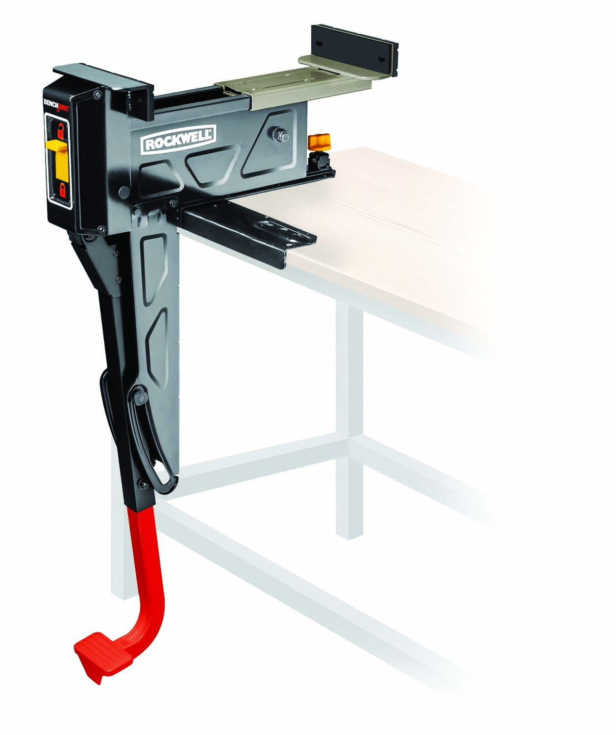 Foot-Operated Vise | Popular Woodworking