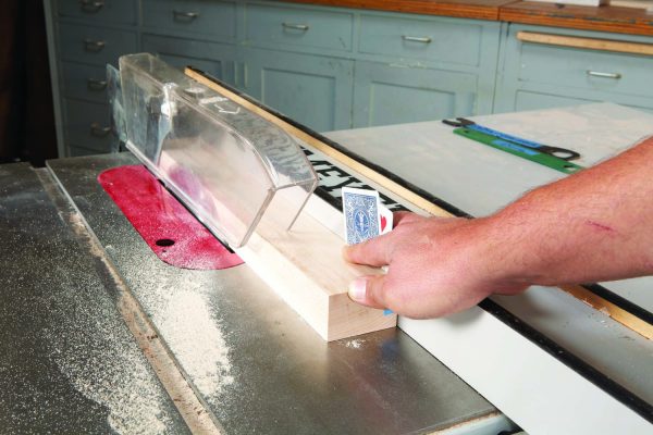 Zero Clearance Relief Cut | Popular Woodworking