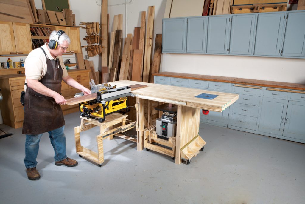 Power Tool-Friendly Bench | Popular Woodworking