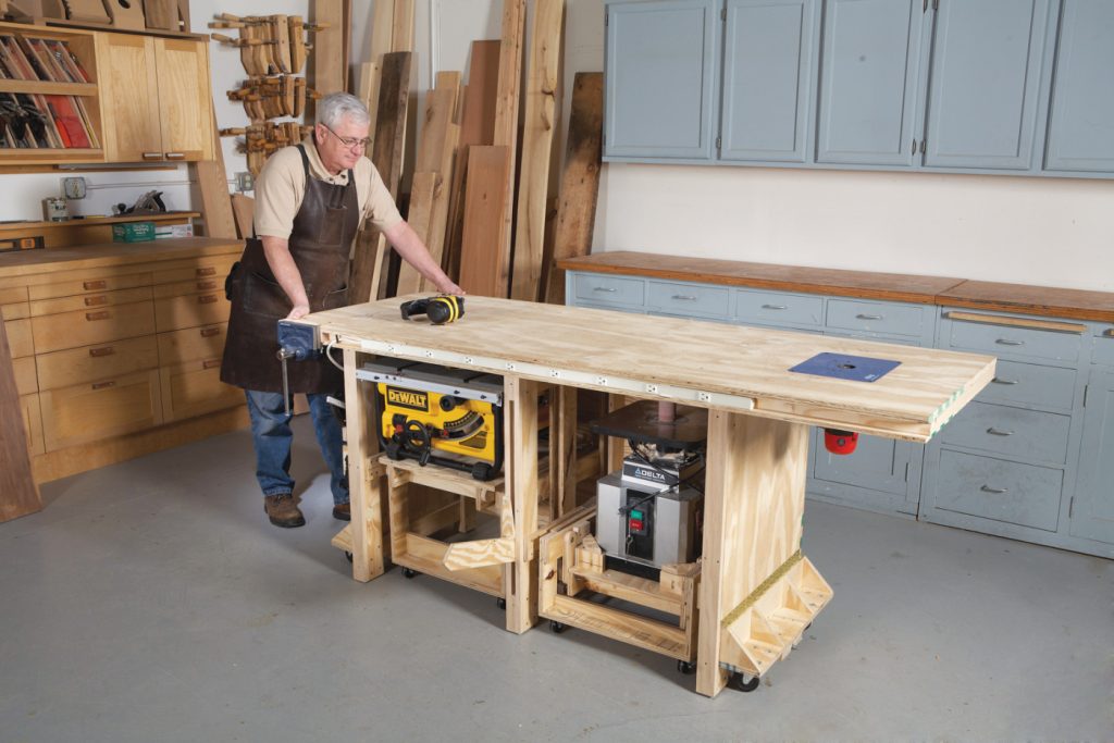 Power Tool-Friendly Bench | Popular Woodworking