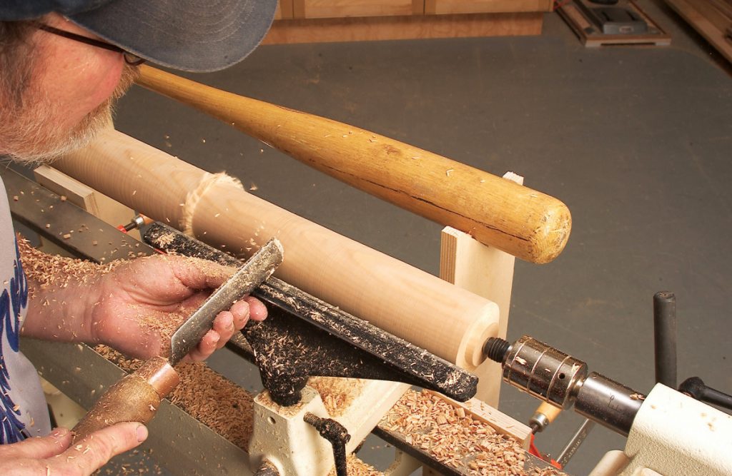 Turn a Classic Wooden Bat | Popular Woodworking